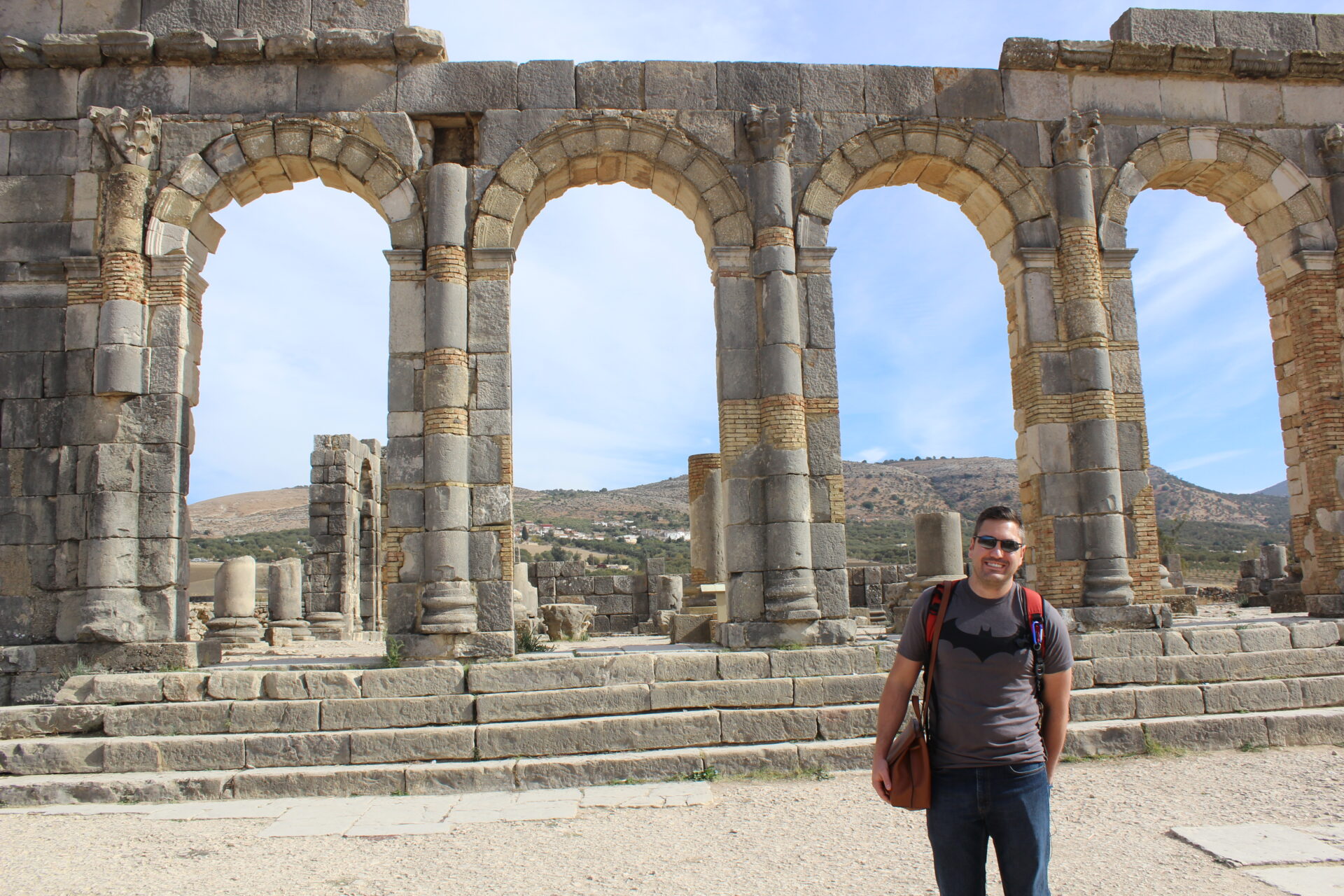 Volubilis on the way to Fez - The Restless Road